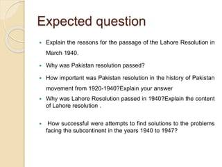 pakistanresolution-1940-140311235028-phpapp01.pptx | Islam | Religion ...