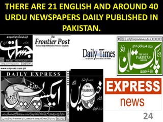 PAKISTAN RISE OF MEDIA HISTORY | PPTX
