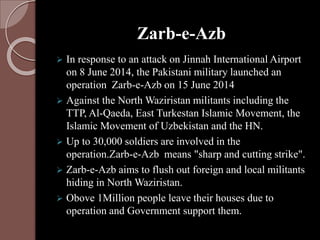 Pakistan role in war on terror | PPT