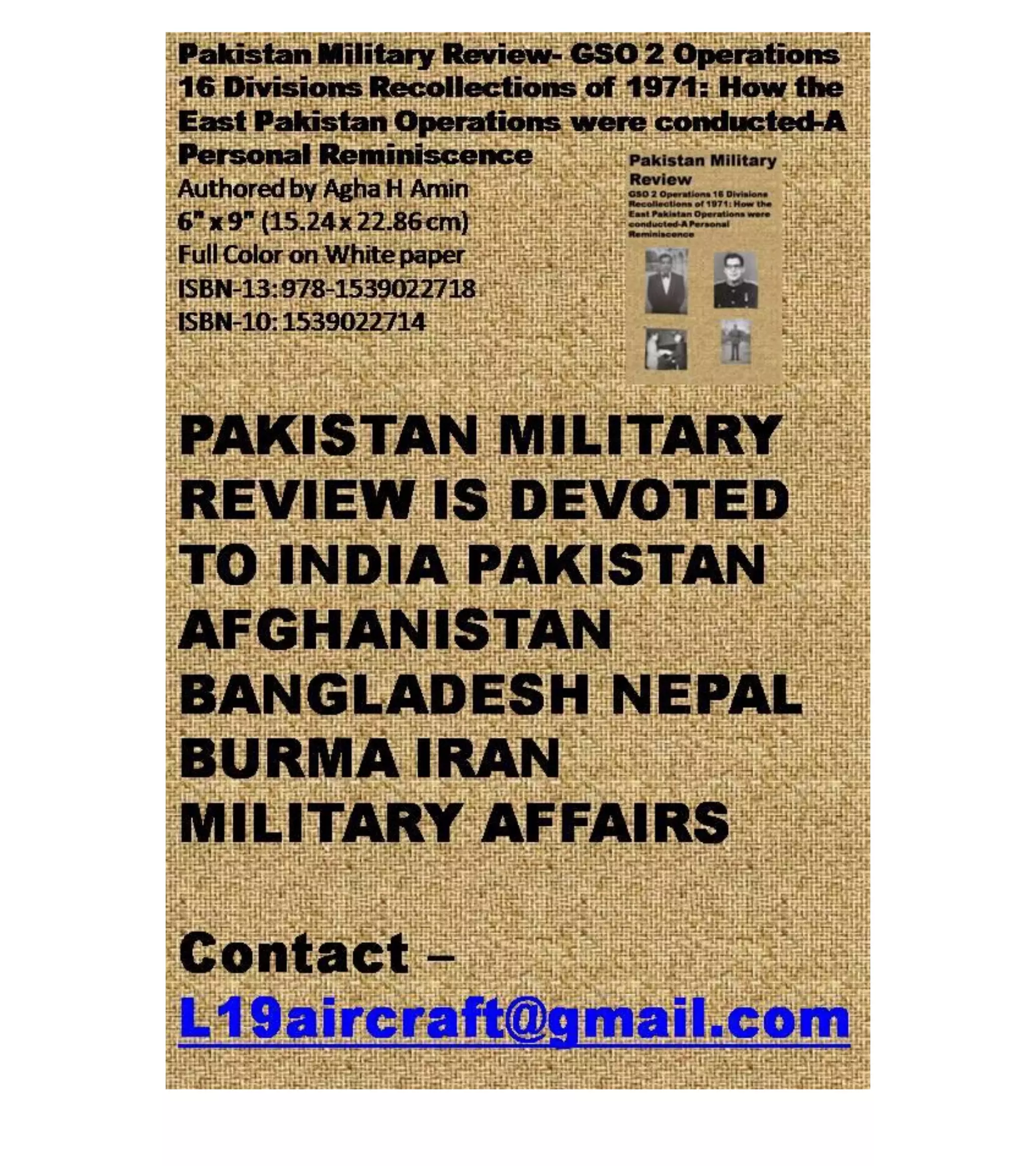 Pakistan’s Foreign Secretary in 1971 Describes Total Perceptual Failure ...