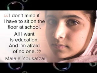 Malala Yousafzai and Kailash Satyarthi win Nobel Peace Prize | PPT