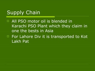 Pakistan State Oil Presentation | PPT