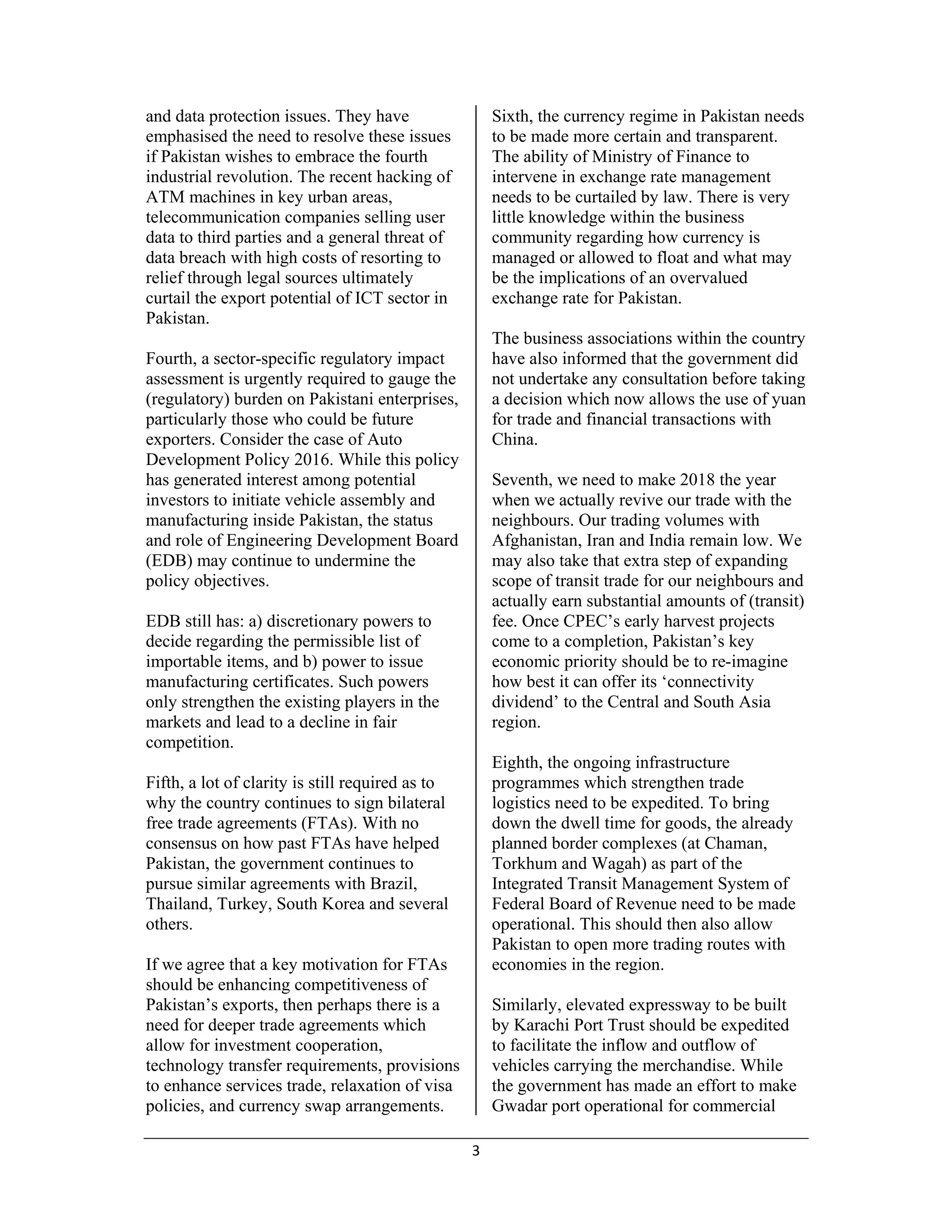 Pakistan's Trade Prospects | PDF