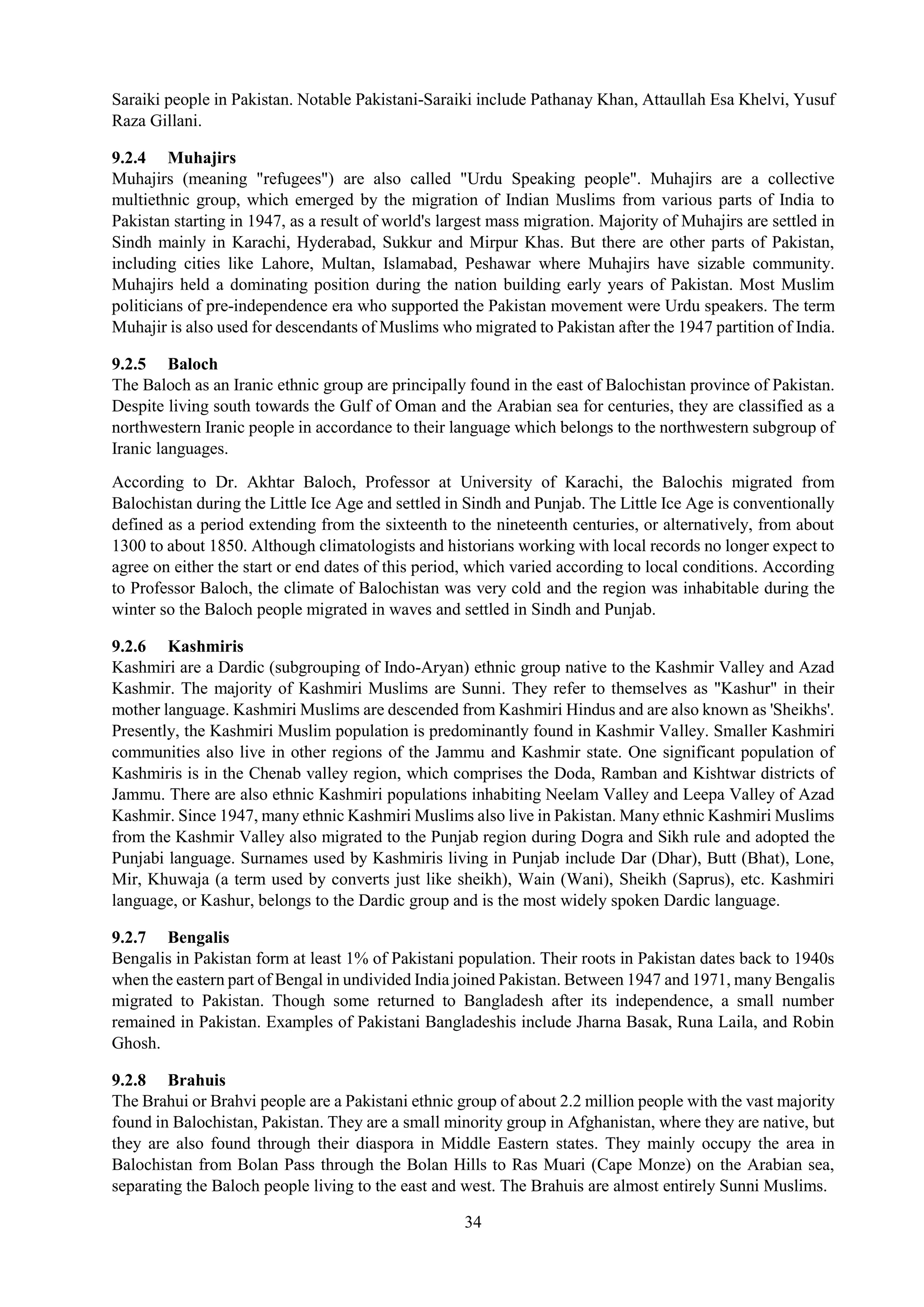 Pakistan Studies PST 321 | PDF