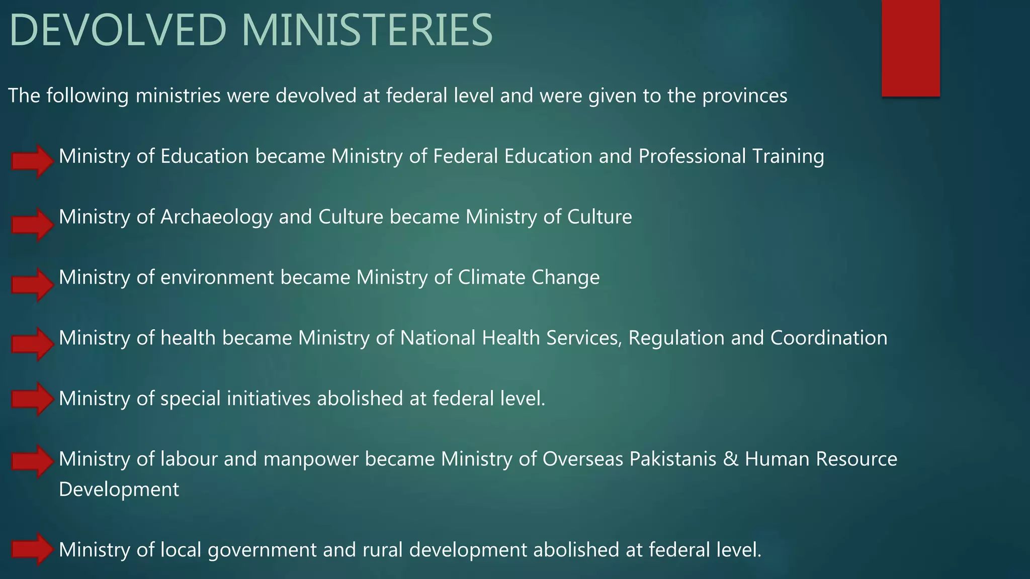 18th AMMENDMENT IN CONSTITUTIONAL HISTORY OF PAKISTAN | PPTX