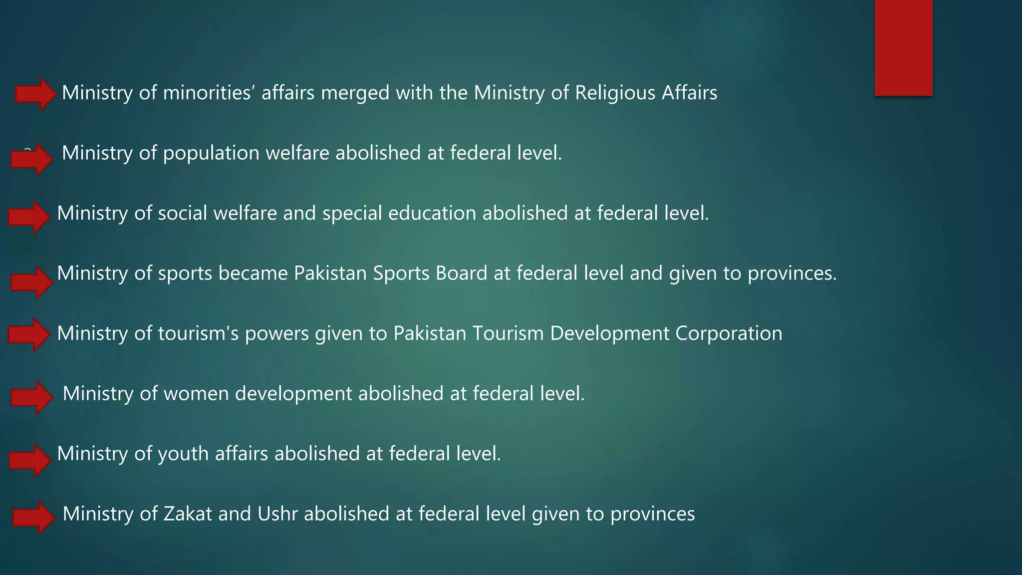 18th AMMENDMENT IN CONSTITUTIONAL HISTORY OF PAKISTAN | PPTX
