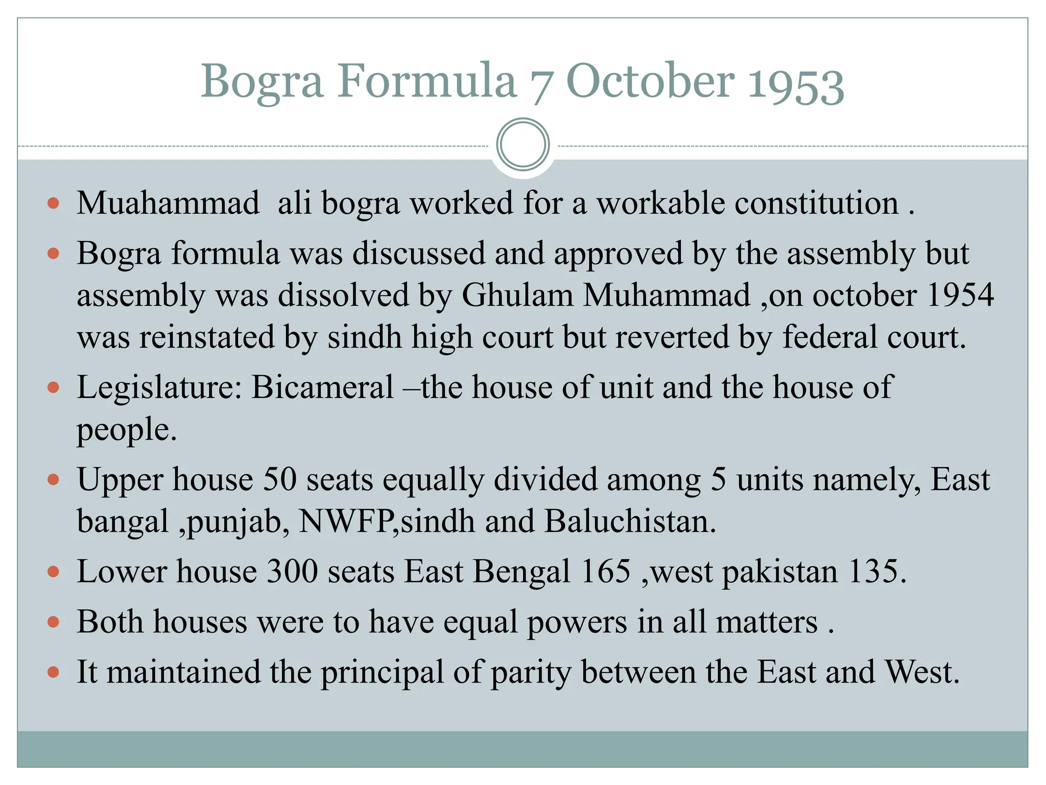 Constitutional and political development in Pakistan | PPTX