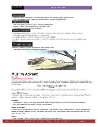 Pakistan studies for bs hons 4 years program | PDF
