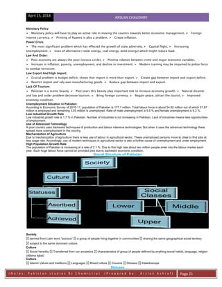 Pakistan studies for bs hons 4 years program | PDF