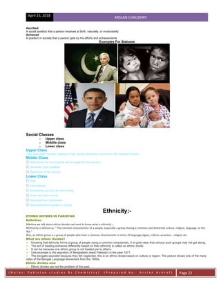 Pakistan studies for bs hons 4 years program | PDF