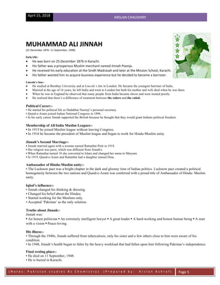 Pakistan studies for bs hons 4 years program | PDF