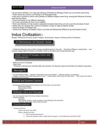 Pakistan studies for bs hons 4 years program | PDF