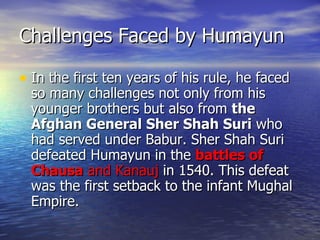 Pakistan Studies, Lesson No 4, Humayun | PPT