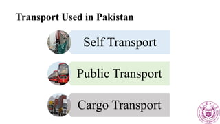Pakistan transport slideshare | PDF