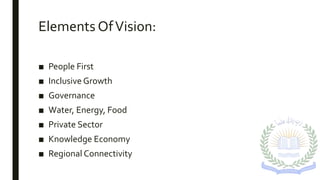 Pakistan vision 2025 slides | PPTX