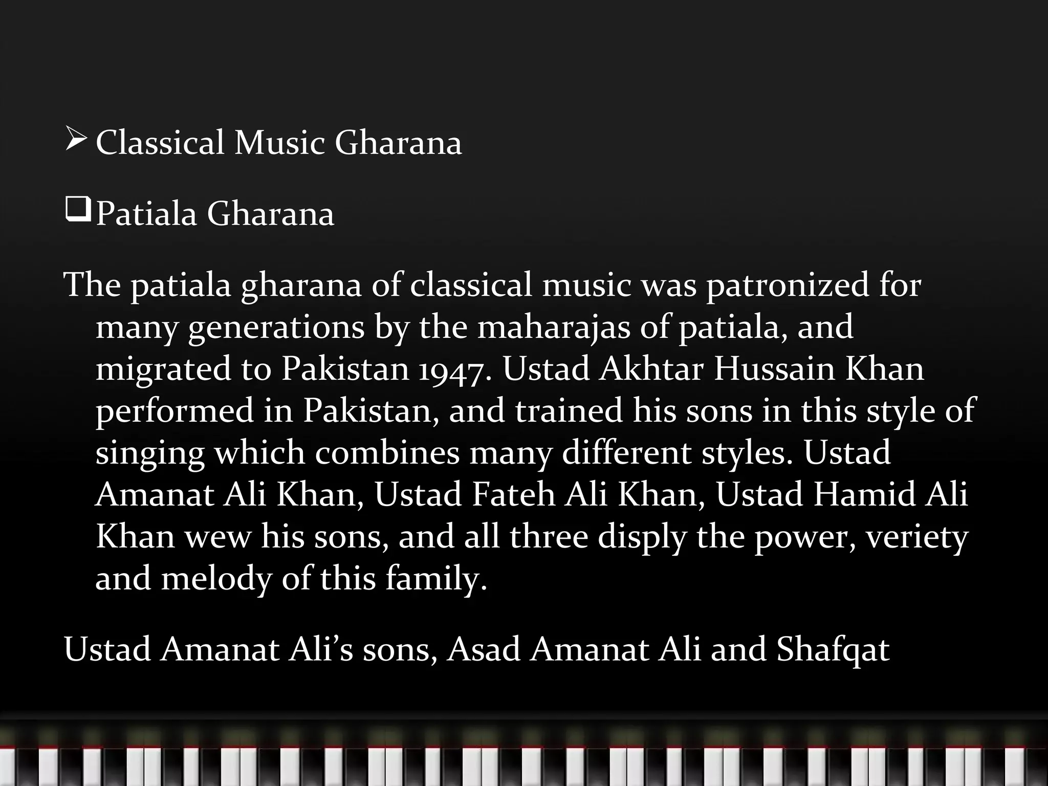 Music Culture Of Pakistan | PPT