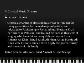 Music Culture Of Pakistan | PPT