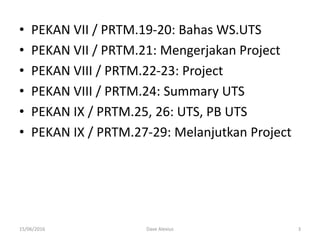 Pak kelas5 bahan bab2 uts sm1 dave | PPT
