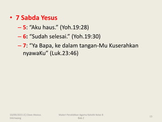 Pak kelas8 bahan bab2 uts sm1 dave | PPTX