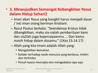 Pak kelas8 bahan bab2 uts sm1 dave | PPTX