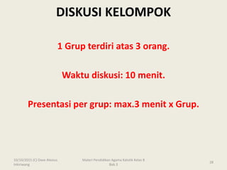 Pak kelas8 bahan bab3 uh2 sm1 dave alexius | PPTX