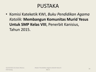 Pak kelas8 bahan bab3 uh2 sm1 dave alexius | PPTX