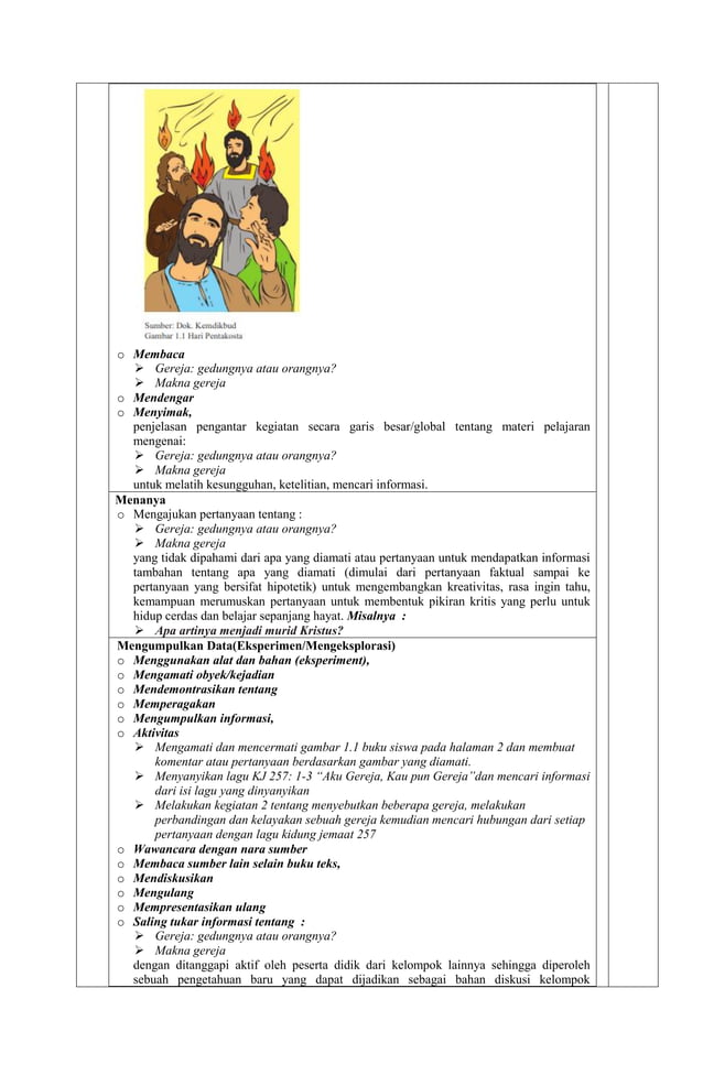 RPP Pendidikan Agama Kristen (PAK) SMP Kelas IX | PDF