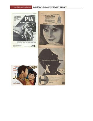 PAKISTAN’S OLD ADVERTISEMENT (FUNNY) | PDF