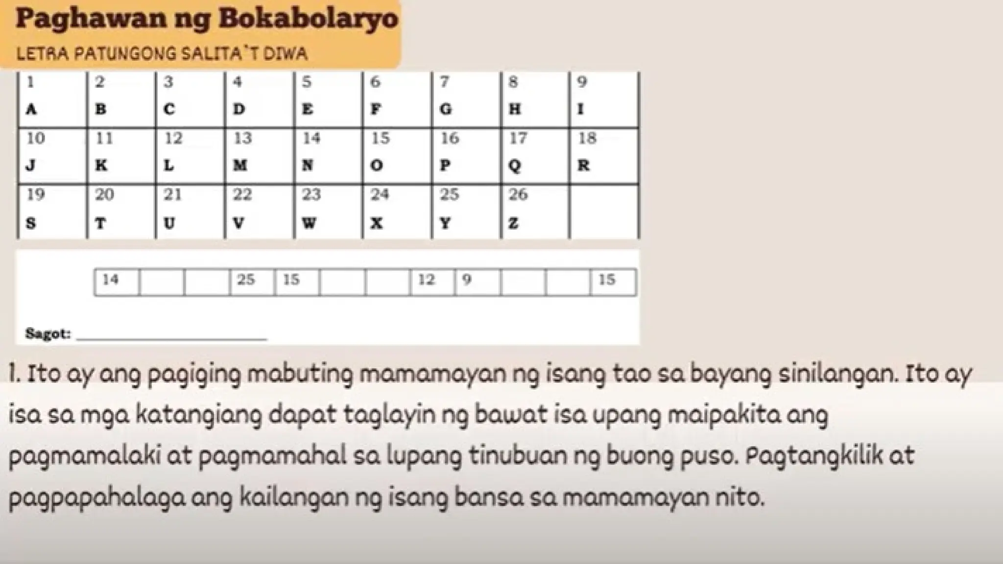 ESP 7 Quarter 2 Pakikibahagi ng Pamilya sa mga pambanang Pagdiriwang na ...
