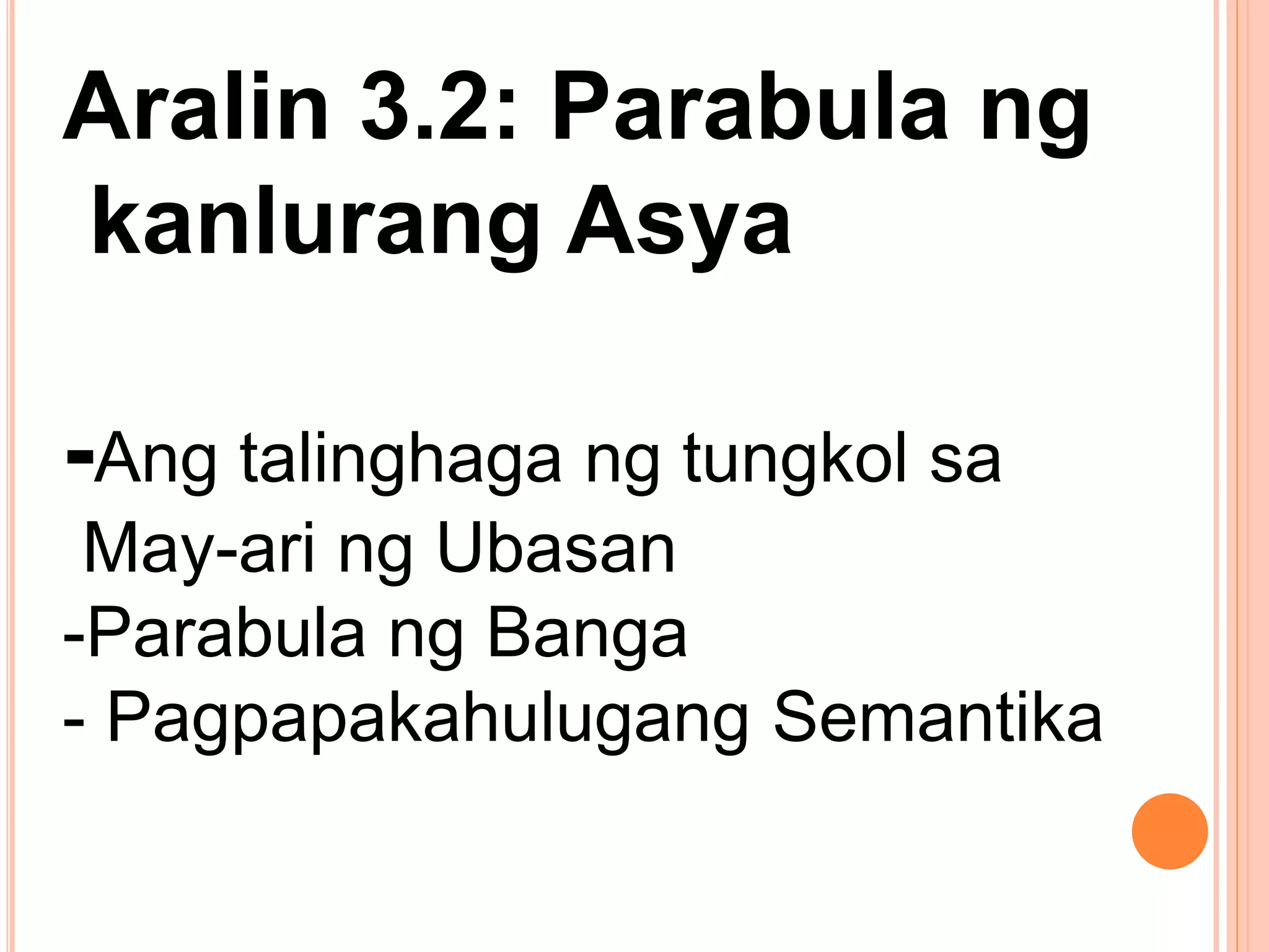 Paksa sa filipino 9 | PPTX