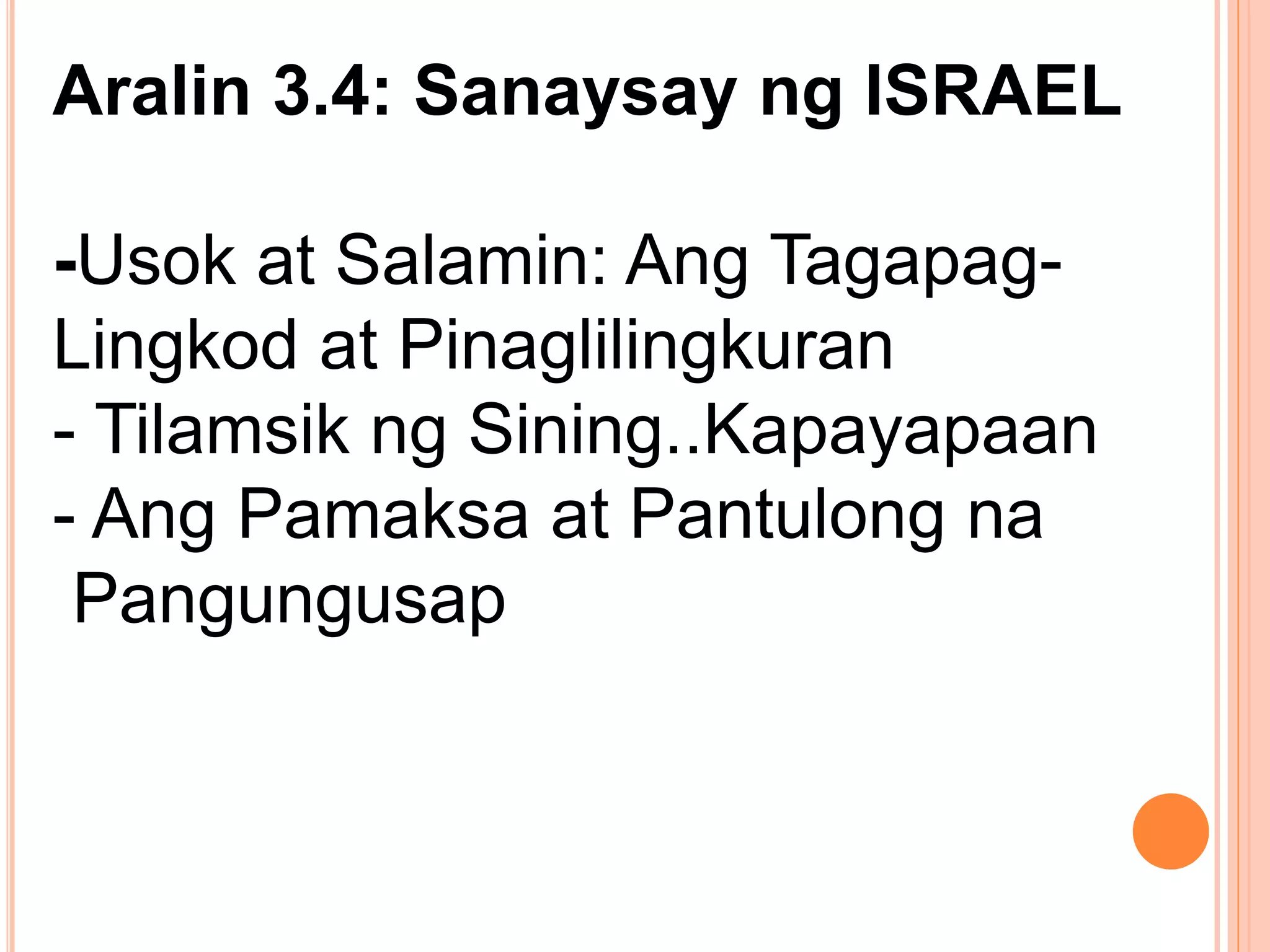 Paksa sa filipino 9 | PPTX