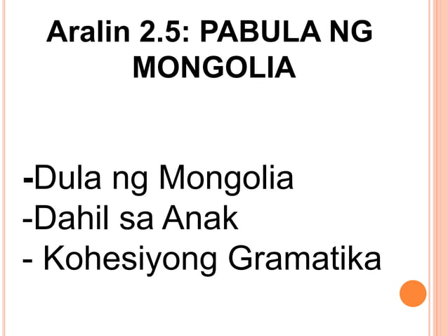 Paksa sa filipino 9 | PPTX