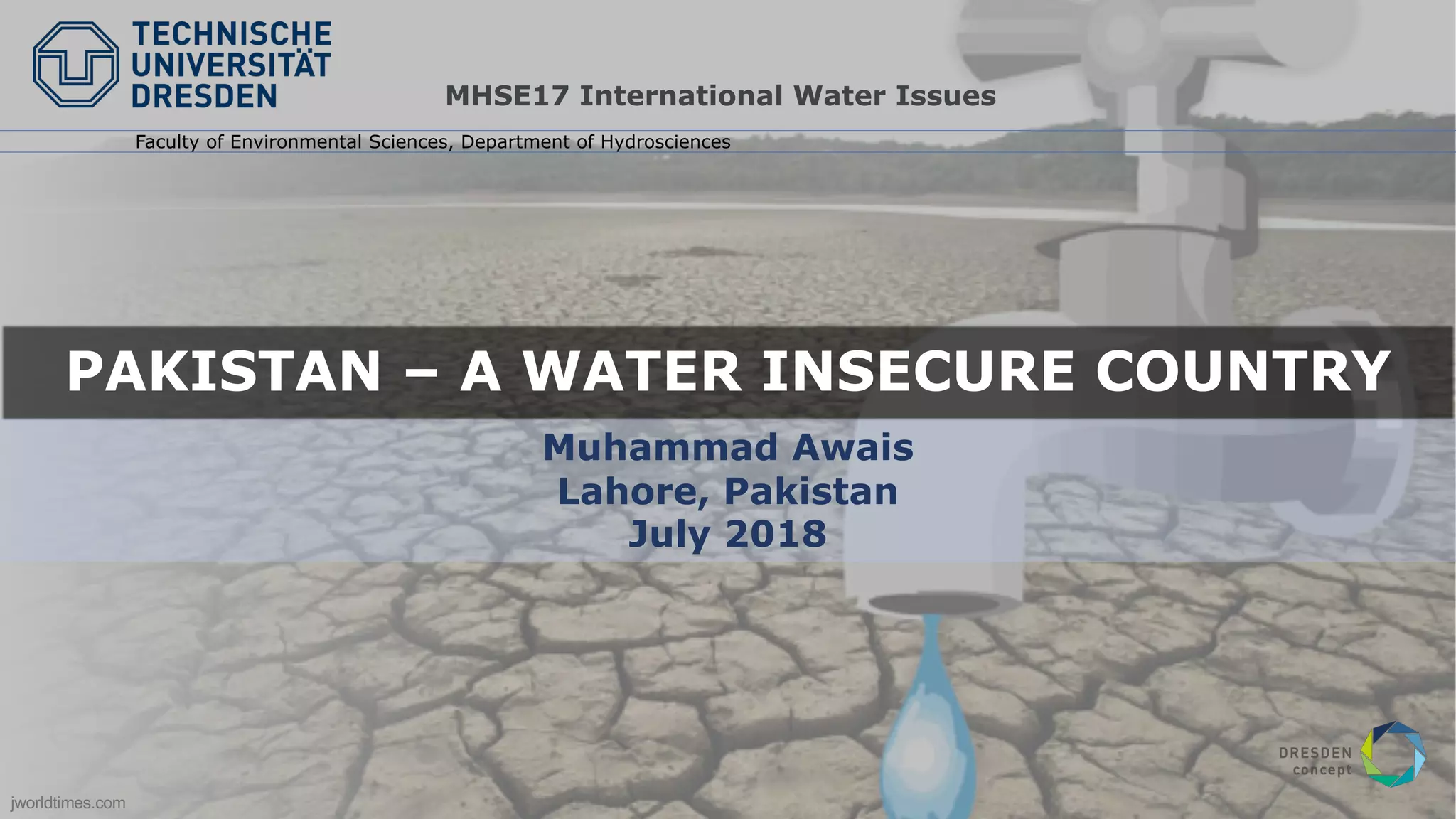 Water Risk and Crisis of Pakistan | PDF