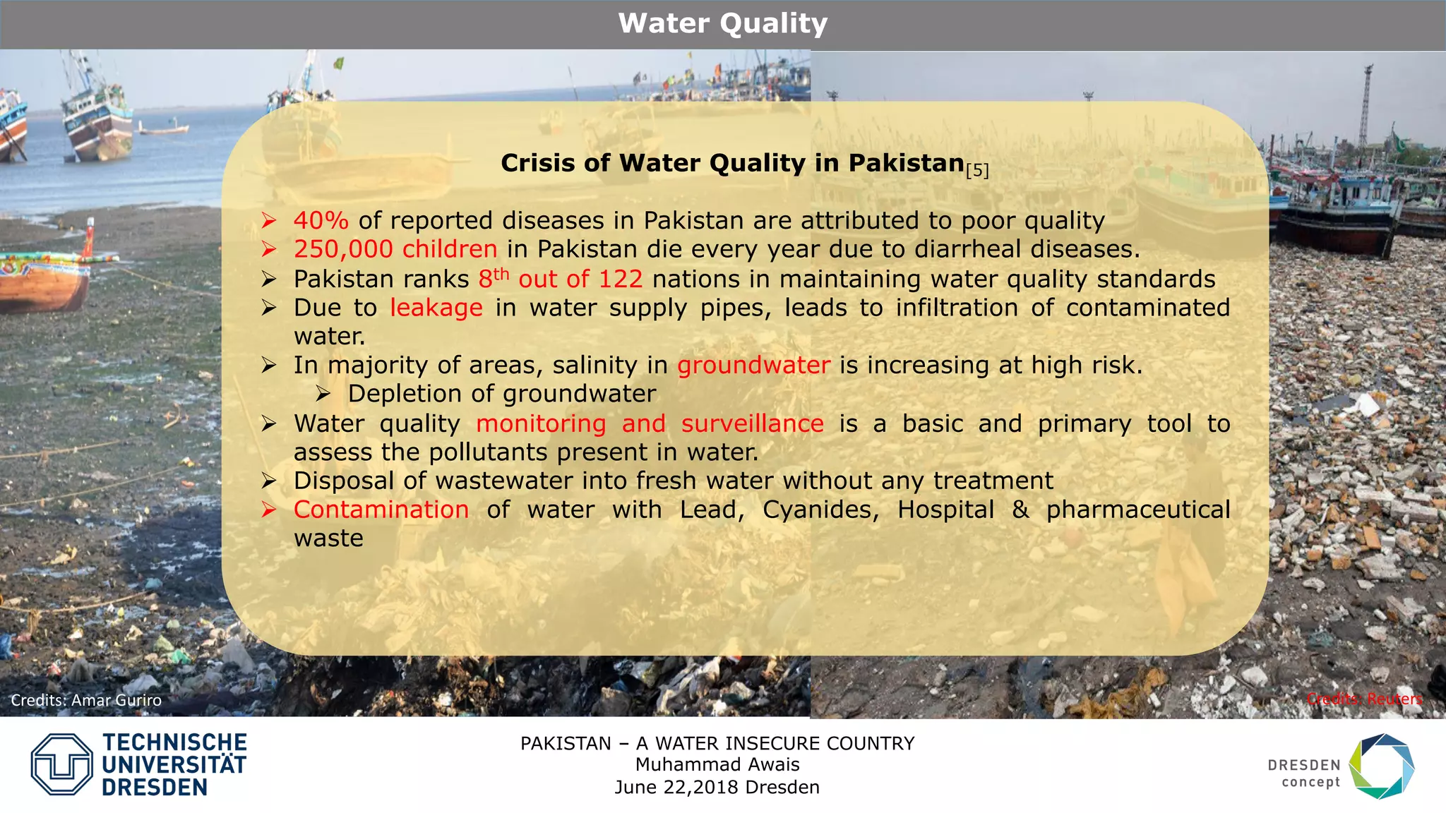 Water Risk and Crisis of Pakistan | PDF