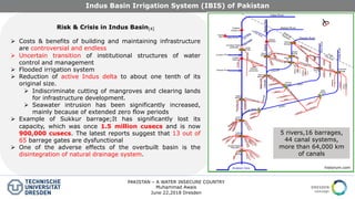 Water Risk and Crisis of Pakistan | PDF