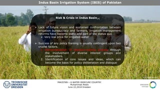 Water Risk and Crisis of Pakistan | PDF