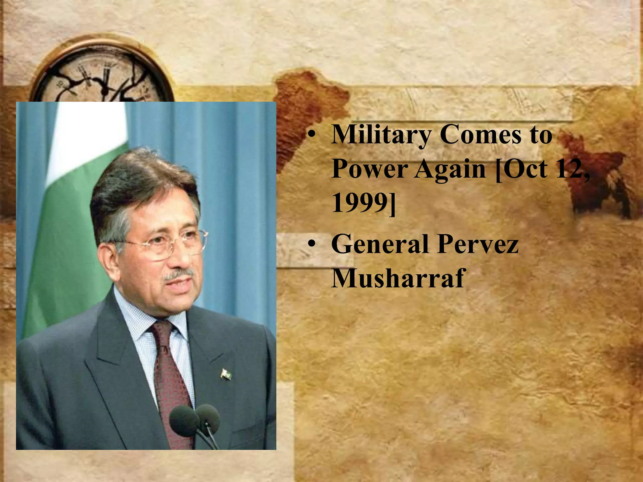 Political And Constitutional Phases Of Pakistan 1999 Onward | PPTX