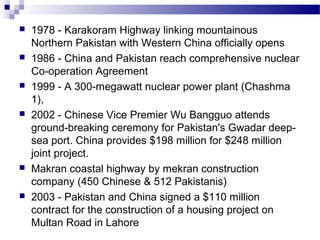 Pak China Relation | PPT