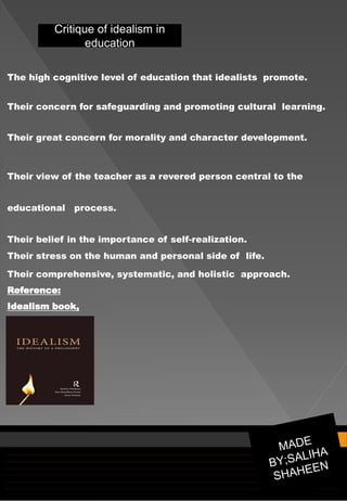 Idealism | PPTX