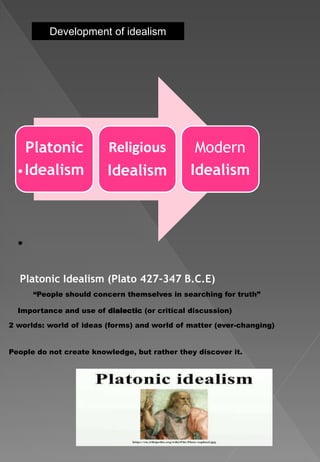 Idealism | PPTX | Agnosticism | Religion & Spirituality