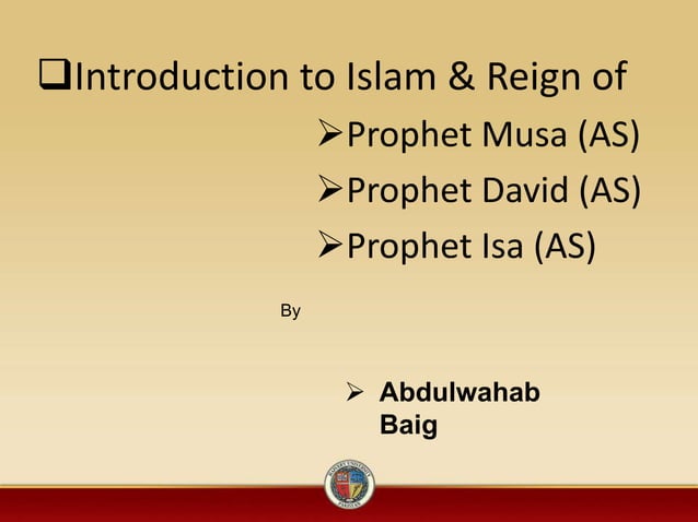 Introduction to Islam | PPT