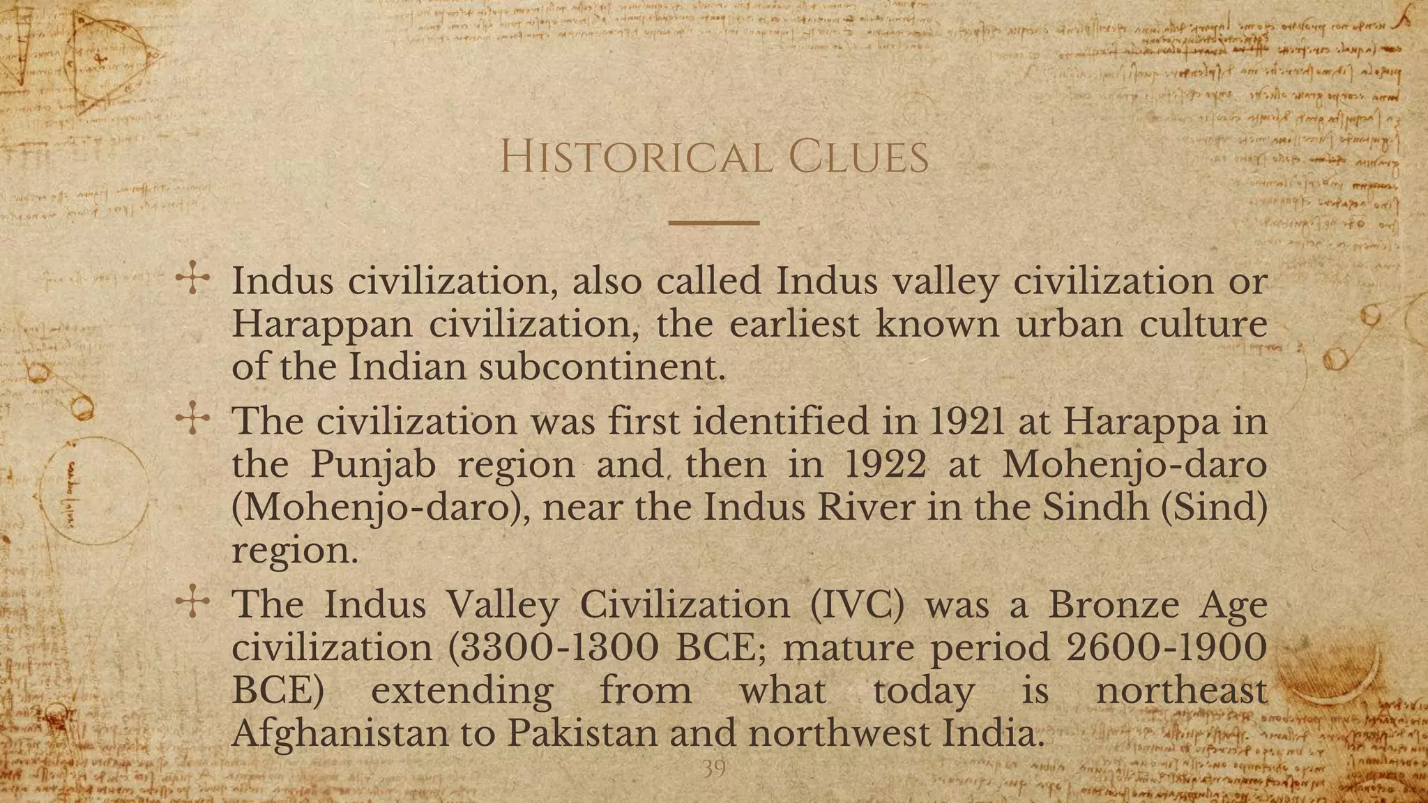 Indus Valley Civilization Presentation | PDF