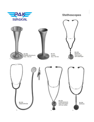 Pak surgical surgical instruments 1 to 25 | PDF