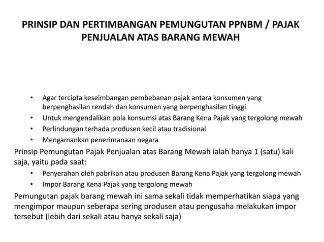 PPT Perpajakan "PPN dan PPNBM" dosen Taufikur Rahman S.E,.M.Si