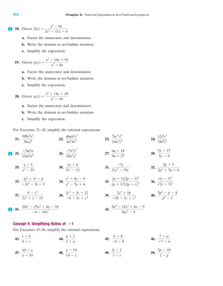 Rational expressions and rational equations | PDF