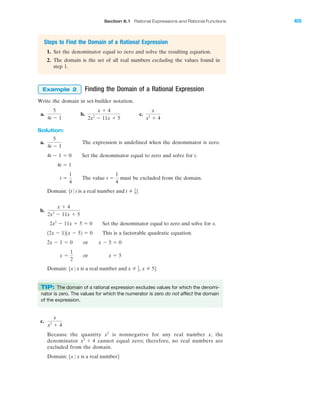 Rational expressions and rational equations | PDF