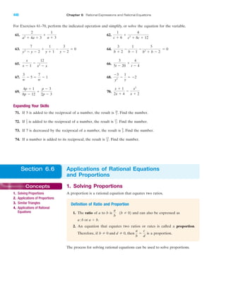 Rational expressions and rational equations | PDF