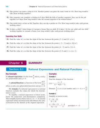 Rational expressions and rational equations | PDF