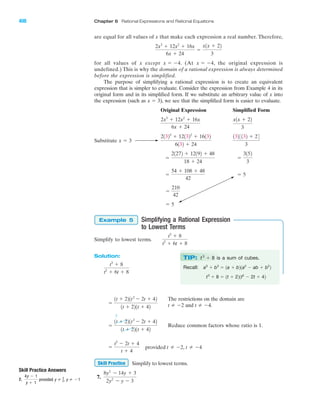 Rational expressions and rational equations | PDF