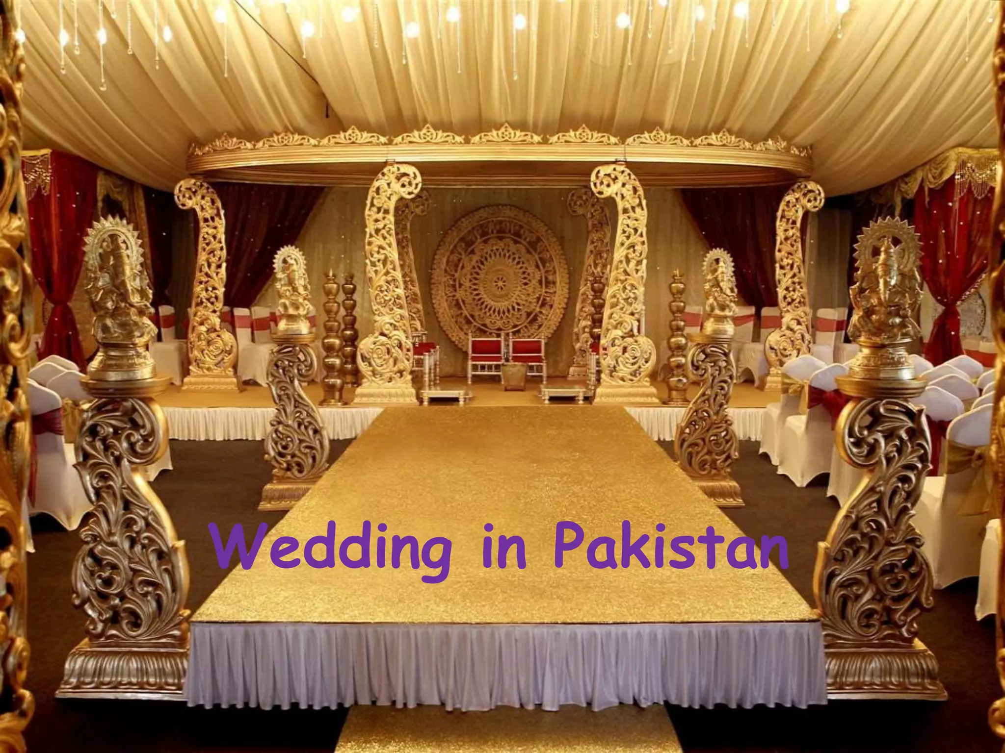 Pakistan wedding culture | PPTX
